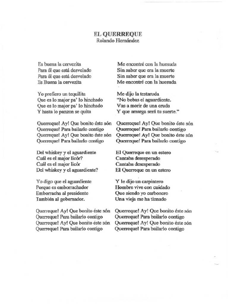 El Querreque PDF | PDF