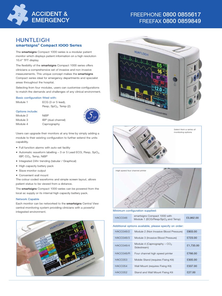 Smartsigns® Compact 1000 Series | PDF | Rechargeable Battery | Battery ...