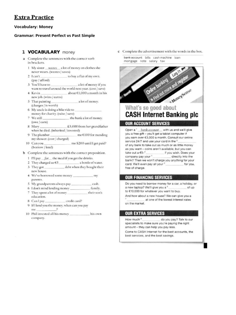 Extra Practice | PDF