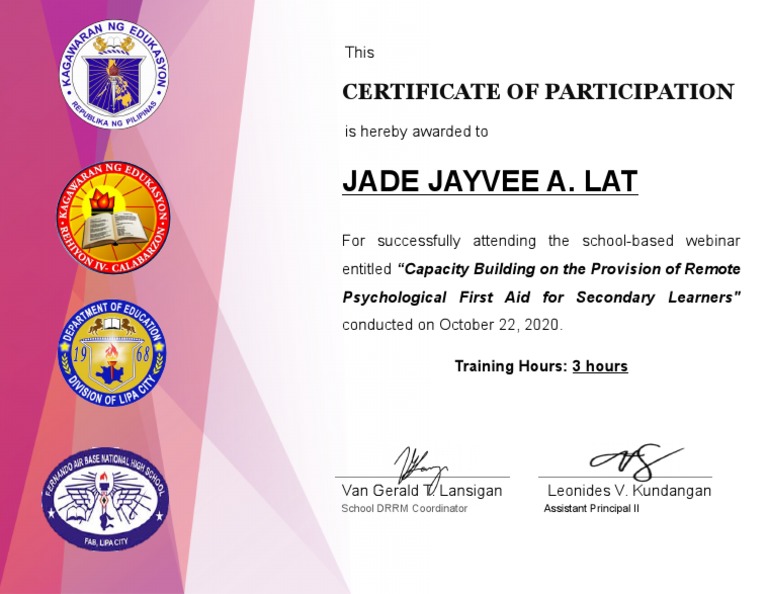 Certificate Sees | PDF | Career & Growth | Self-Improvement