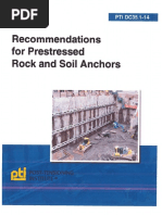 ASTM D4435 Pull Out Test Rock Bolt | PDF | Structural Load | Screw