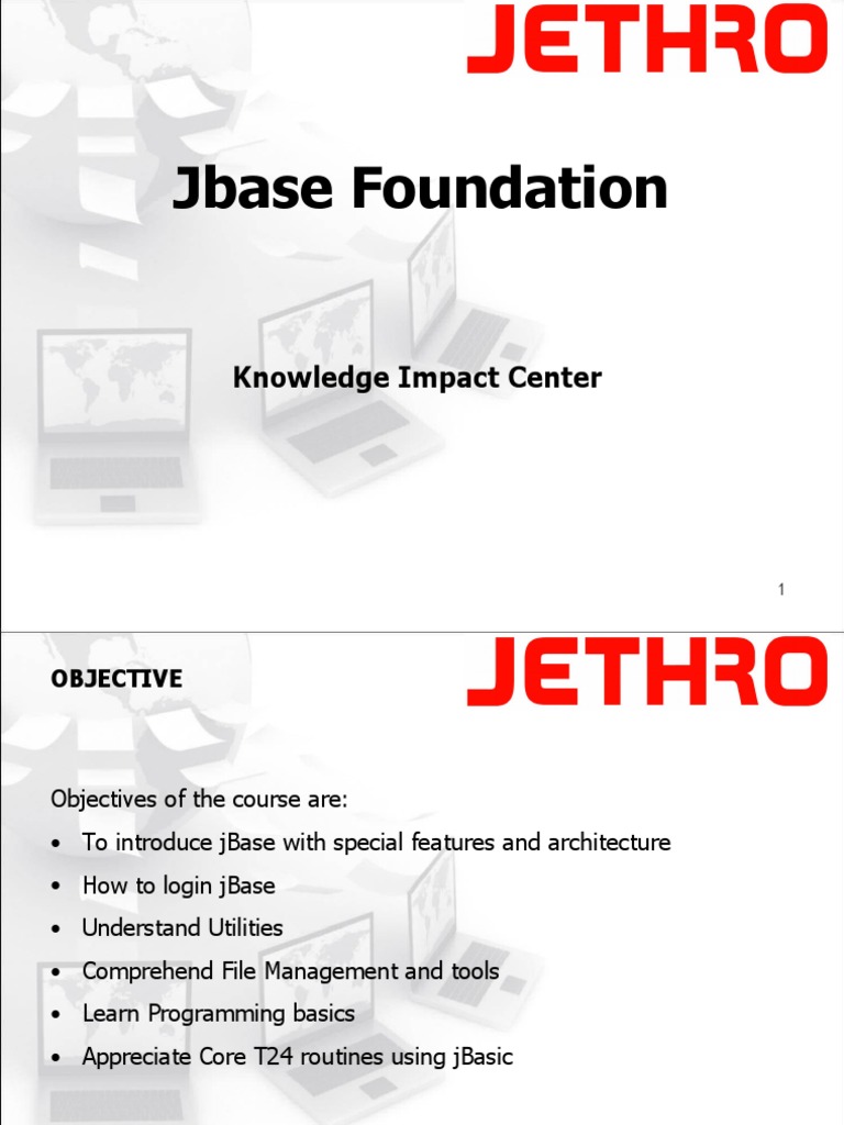 Jbase Intro | PDF | Databases | Component Object Model