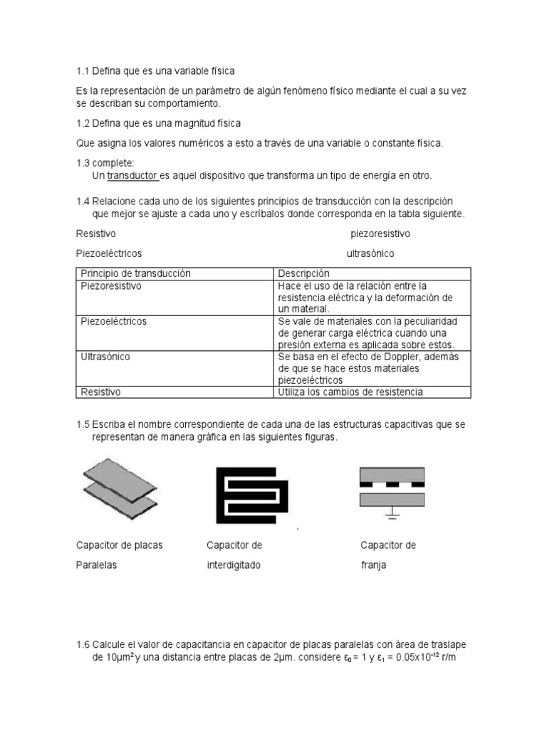 Defina Que Es Una Variable Física | PDF | Solenoide | Sensor