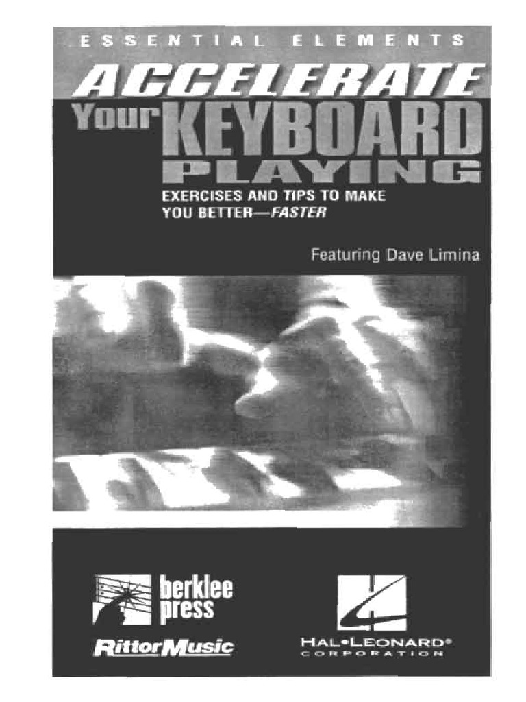 Accelerate Your Keyboard Playing by Dave Limina PDF | PDF