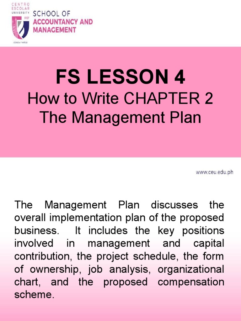 FS Lesson 4 How To Write Chapter 2 | PDF | Human Resources | Microsoft Power Point
