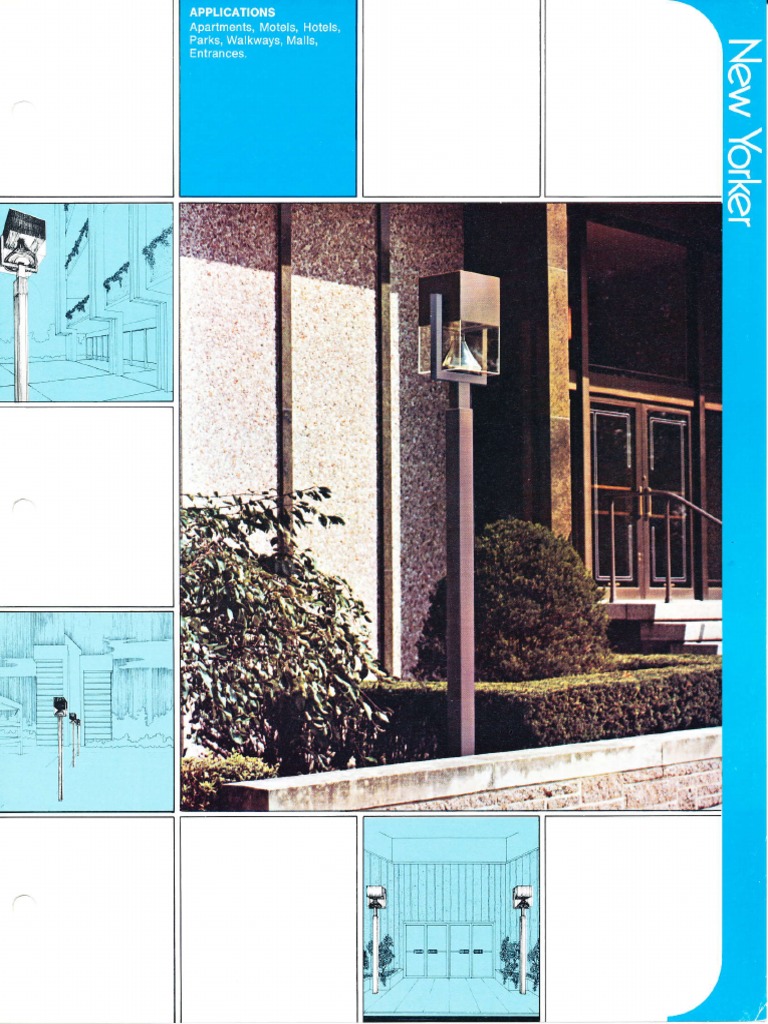 Spaulding Lighting New Yorker Spec Sheet 8-84 | PDF | Lighting ...