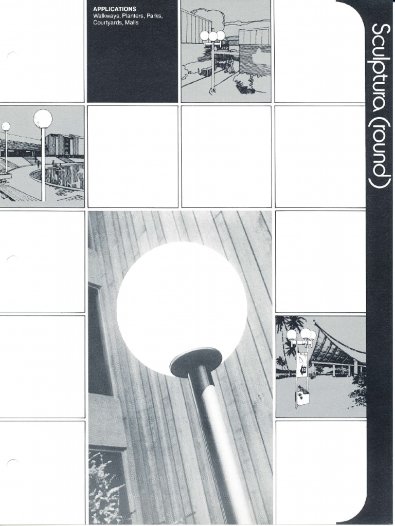 Spaulding Lighting Sculptura (Round) Spec Sheet 4-86 | PDF | Building ...