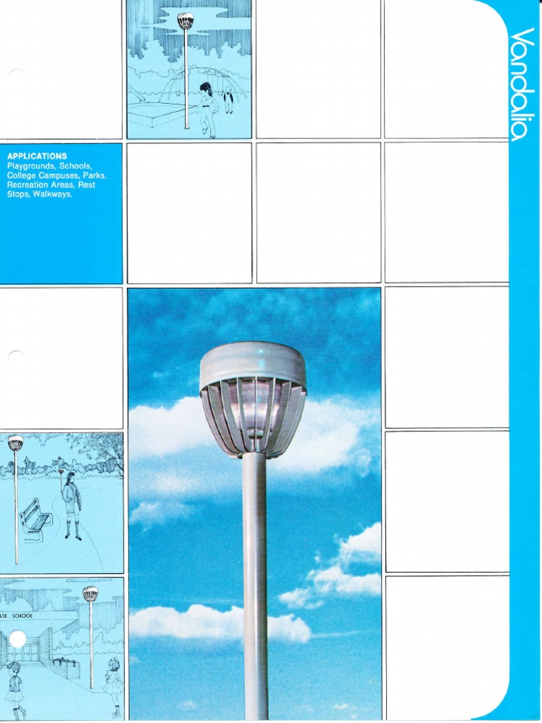 Spaulding Lighting Vandalia Spec Sheet 4-86 | PDF | Light | Transparent ...