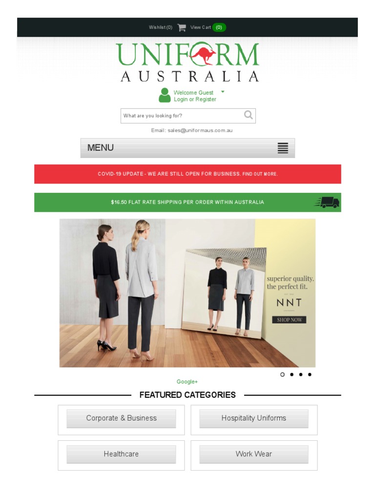 Online Store For School Uniforms | PDF