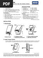 MR52-S3 Reader Interface Manual | PDF | Switch | Relay