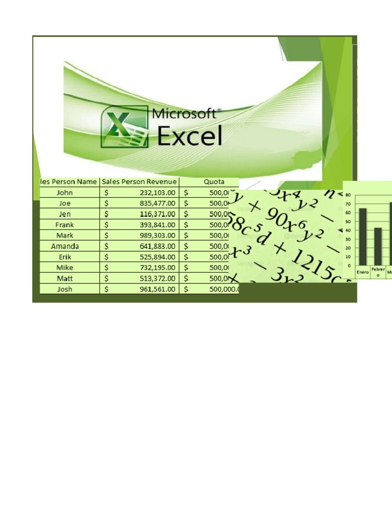 01.-Microsoft Excel | Descargar gratis PDF | Hoja de cálculo ...