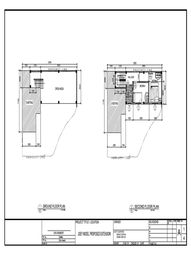 Arch-A1 Floor Plan PDF | PDF