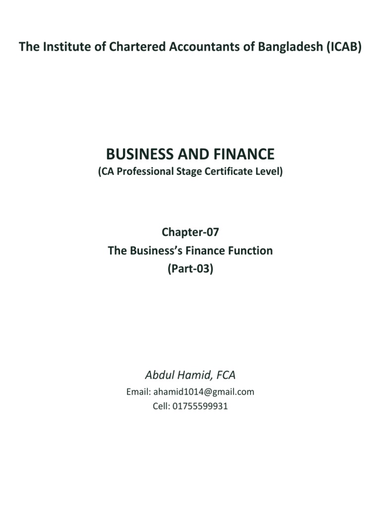 Business & Finance Chapter-7 Part-03 PDF | PDF | Pricing | Marketing