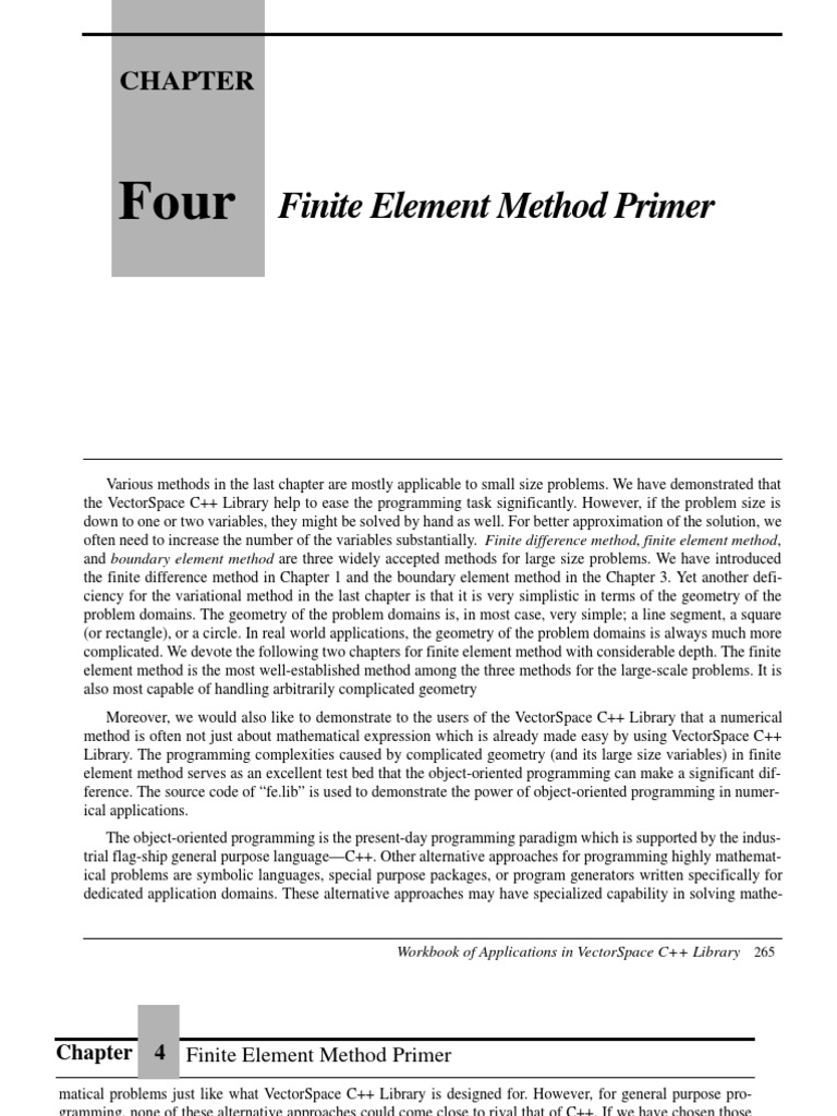 Finite Element | PDF | Class (Computer Programming) | Inheritance (Object Oriented Programming)