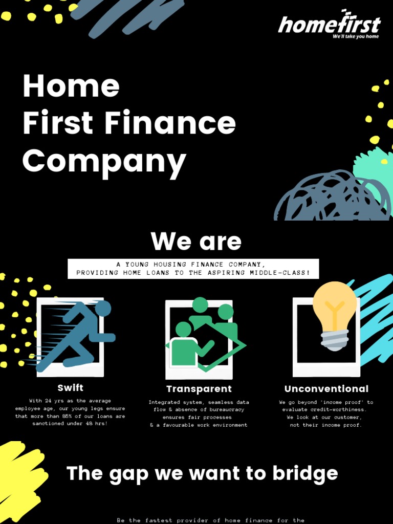 Home First Finance Company | PDF | Economies | Financial Services