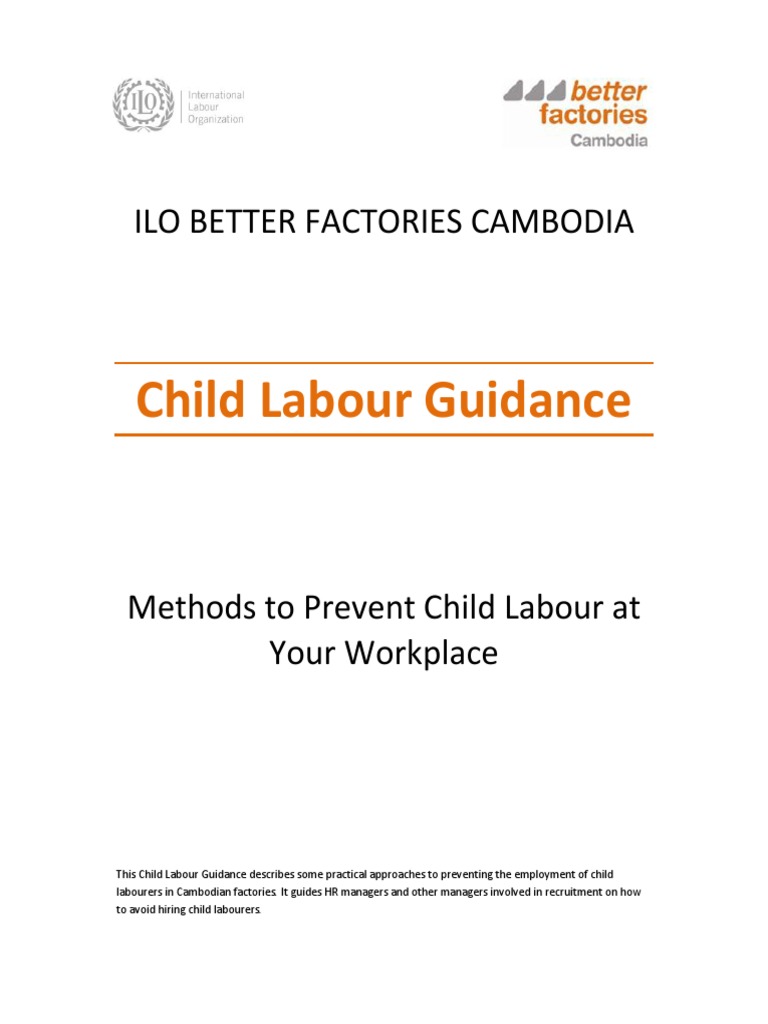 Preventing Child Labour: A Guide to Transparent Recruitment Processes ...