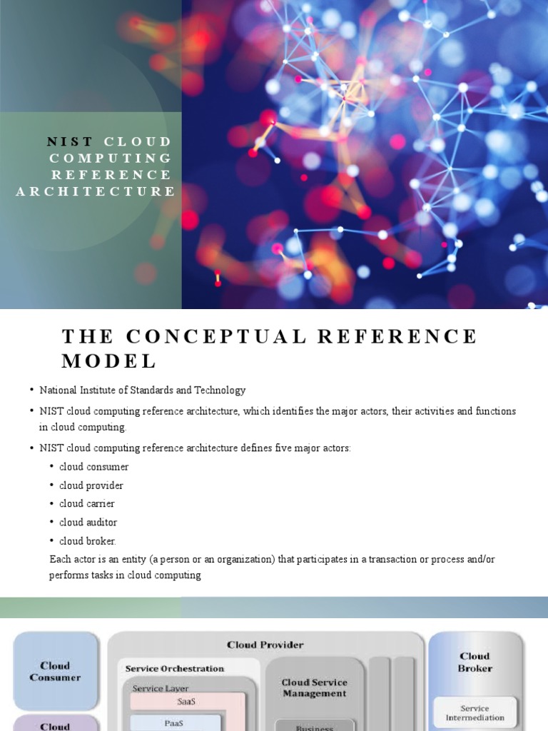 Nist Cloud Architecture | PDF | Platform As A Service | Cloud Computing