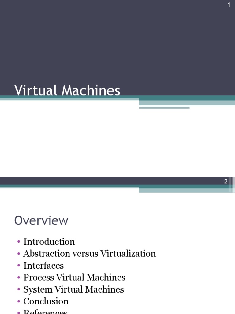 Virtual Machines | PDF | Virtual Machine | Operating System
