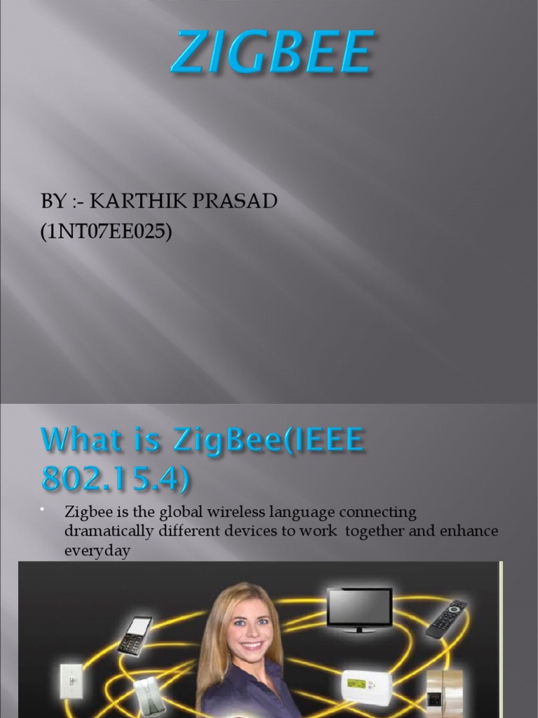 ZIGBEE | PDF | Computer Network | Networking
