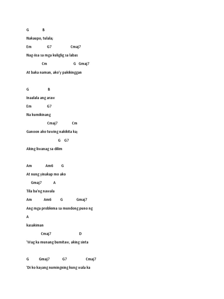 Sol at Luna Chords | PDF