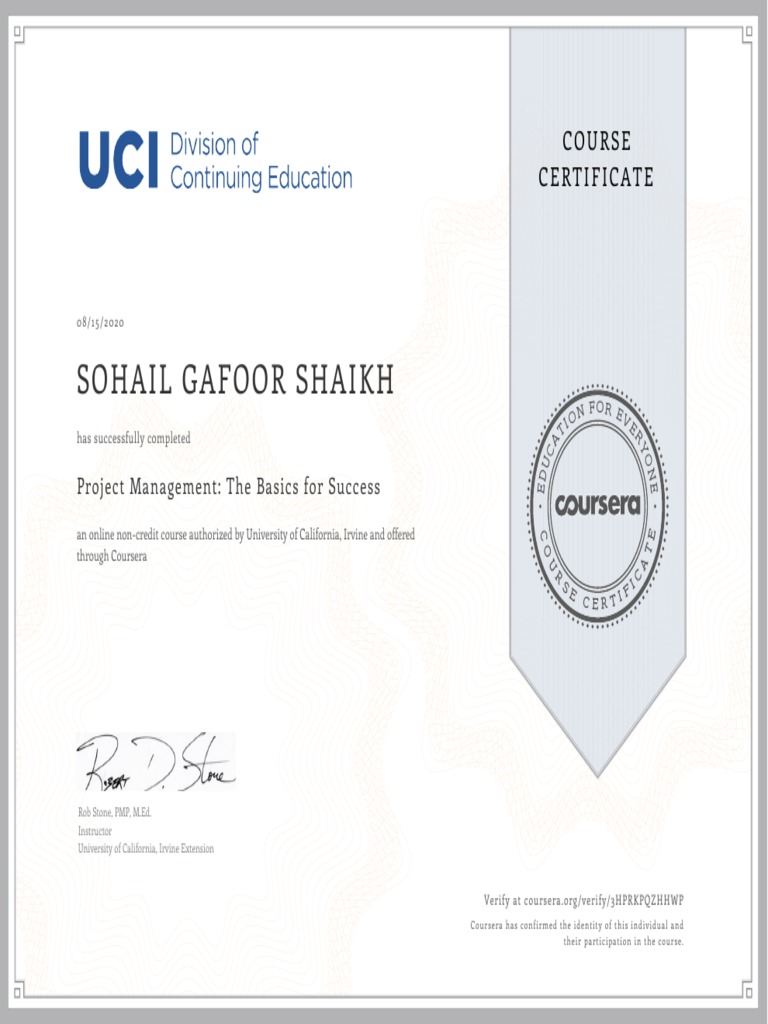 Coursera Project Management | PDF | Business