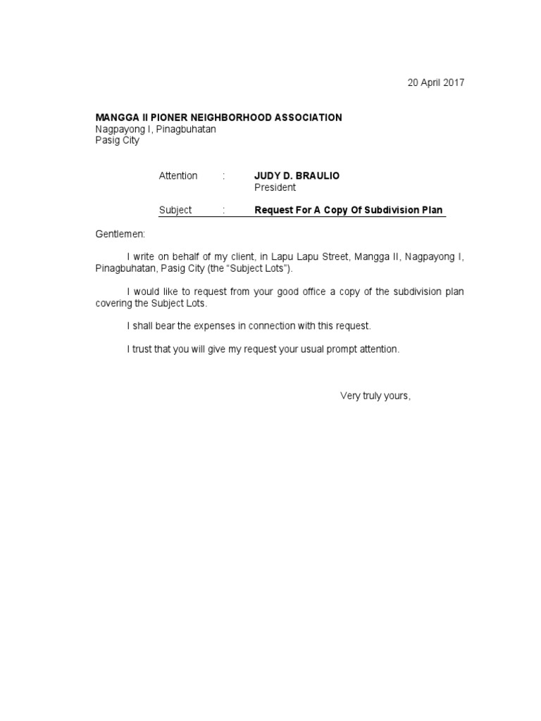 Demand Letter CTC Sample | PDF