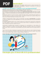 Plan para Trabajar El Garabateo Controlado en Niños en Preescolar | PDF ...