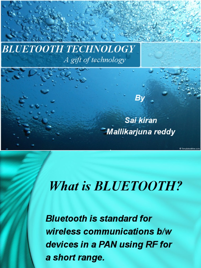 Bluetooth Technology: A Gift of Technology | PDF | Internet Protocols ...