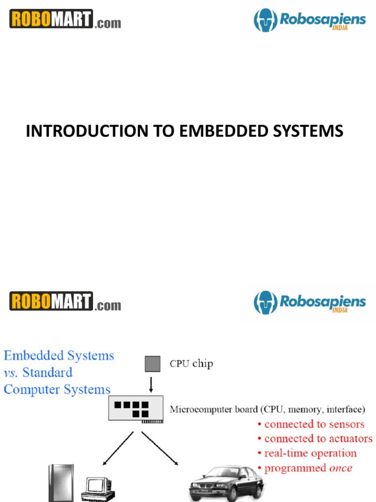 Introduction To Embedded System | PDF