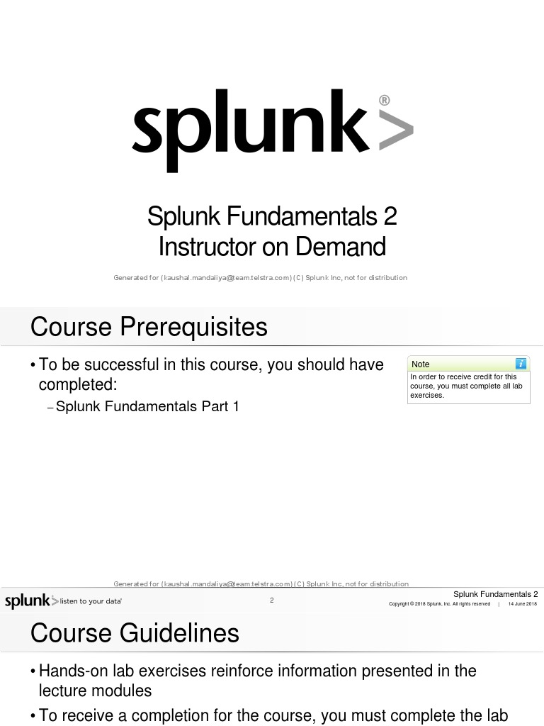 Splunk 7.X Fundamentals Part 2 (IOD) | PDF | Chart | Cartesian ...