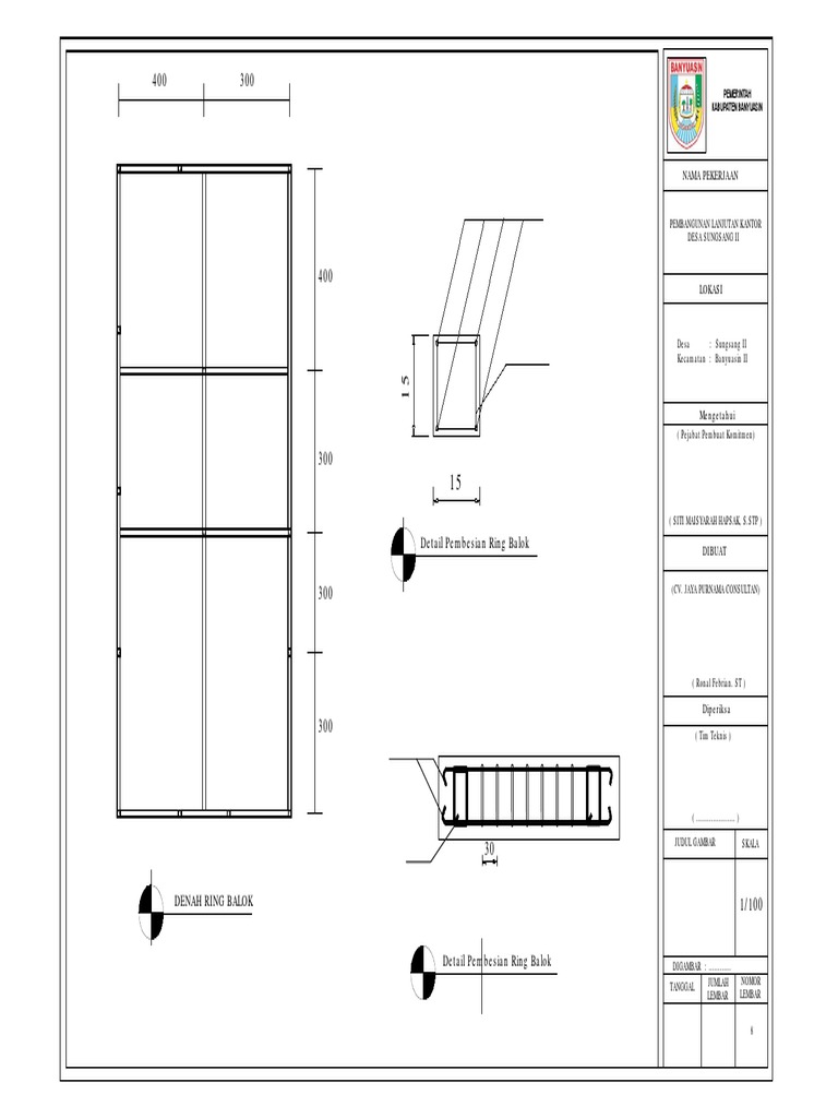 Ring Balok Baru PDF | PDF