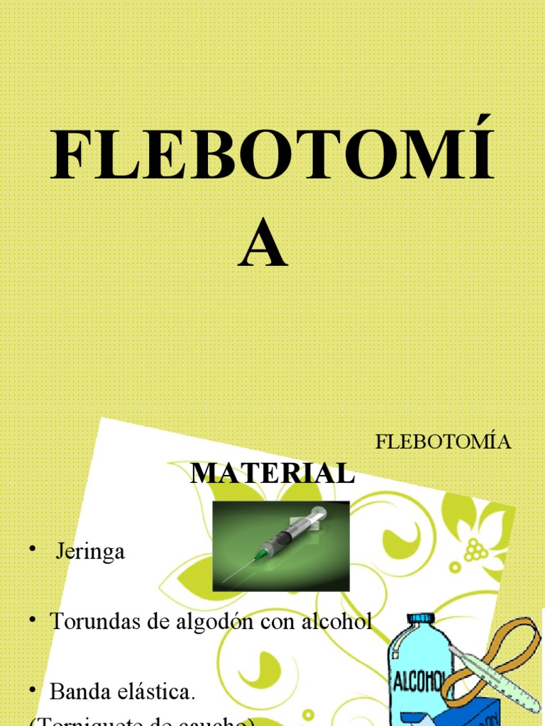 Guía de Flebotomía para Profesionales | PDF