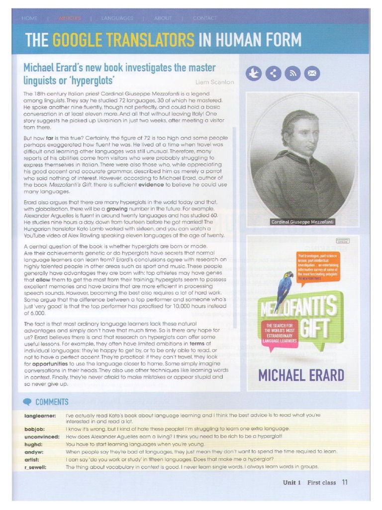 Outcomes - Intermediate - Students Book - TEXT | PDF