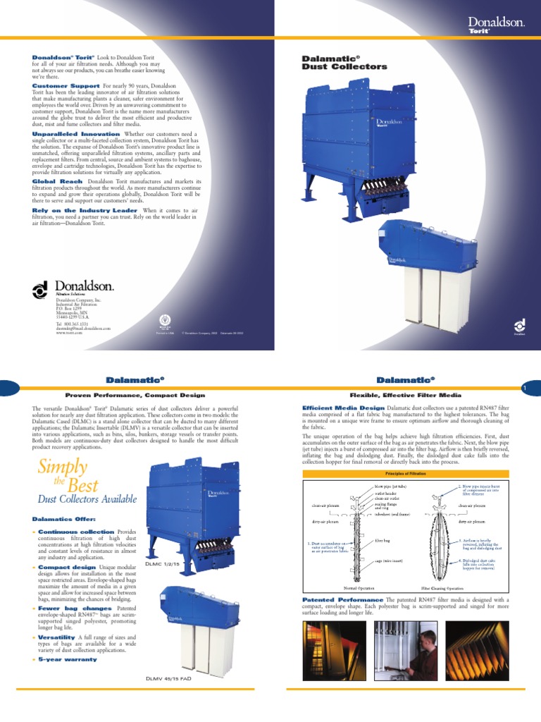 Donaldson 004117 PDF | PDF | Manufactured Goods | Mechanical Engineering