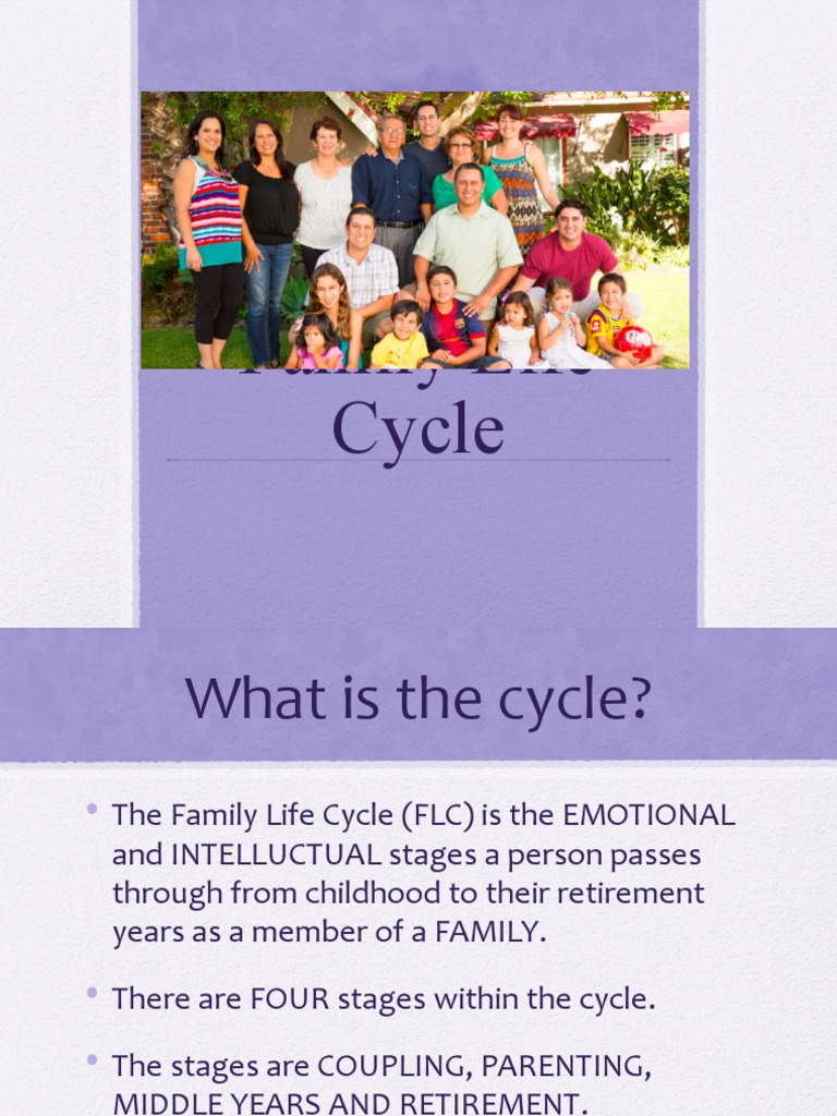 Overview of the Family Life Cycle | PDF | Parenting | Relationships