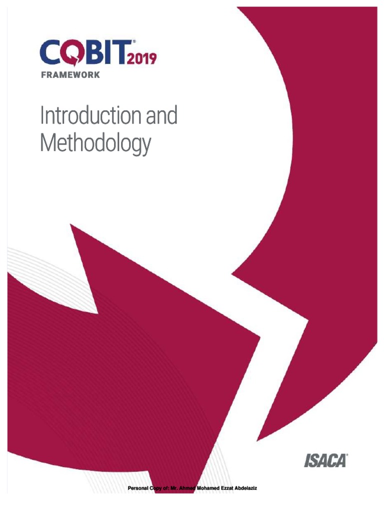 Cobit 2019 Framework PDF | PDF | Governance | Design