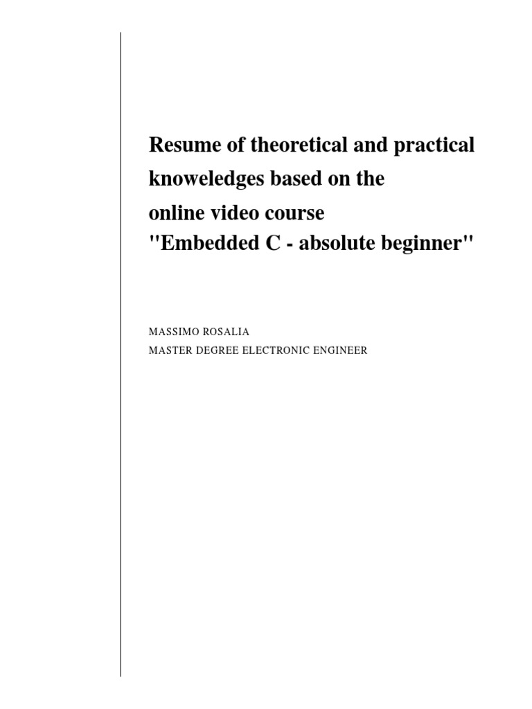 Embedded C Absolute Beginner-Compressed PDF | PDF | Data Type ...