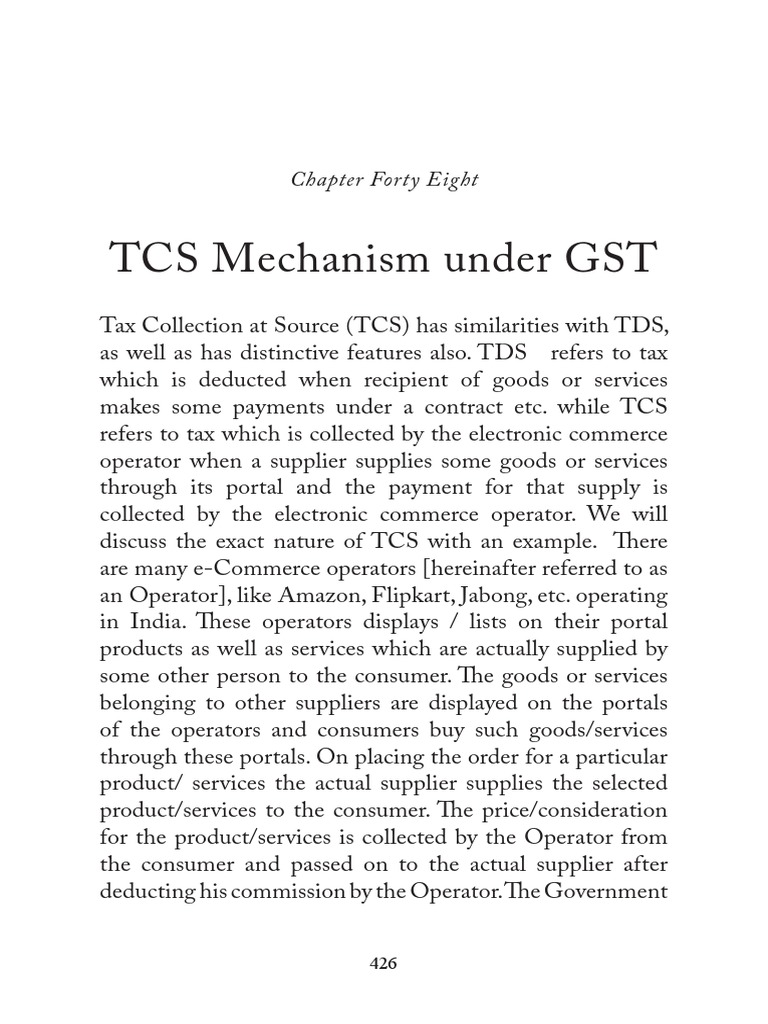 51 GST Flyer Chapter48 | PDF | Value Added Tax | E Commerce