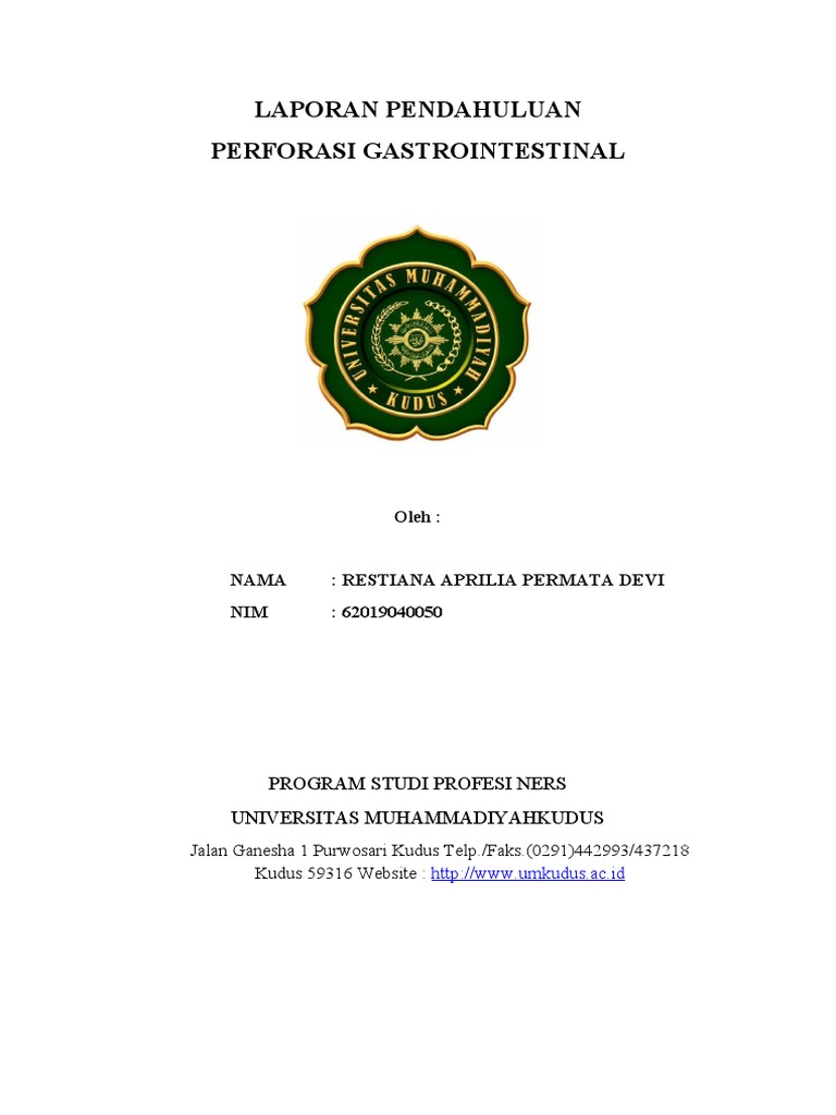 1 LP Perforasi Gaster | PDF