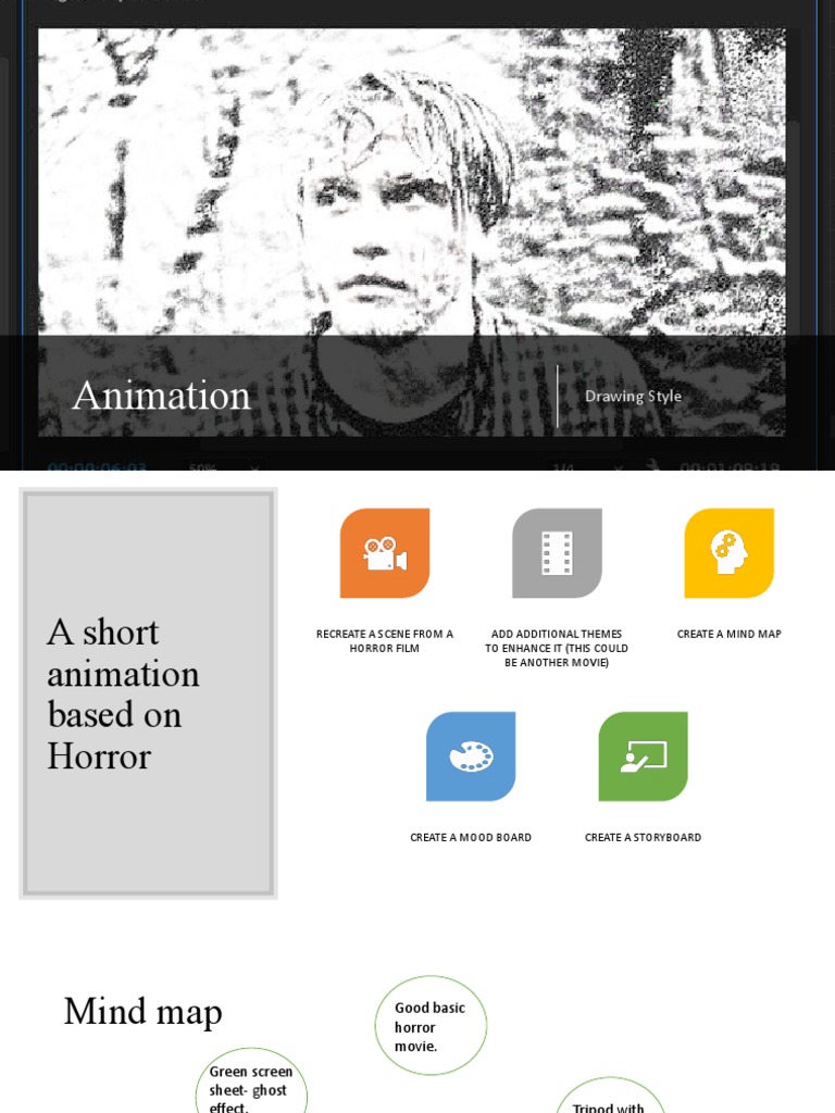 Horror Animation Project Guide | PDF