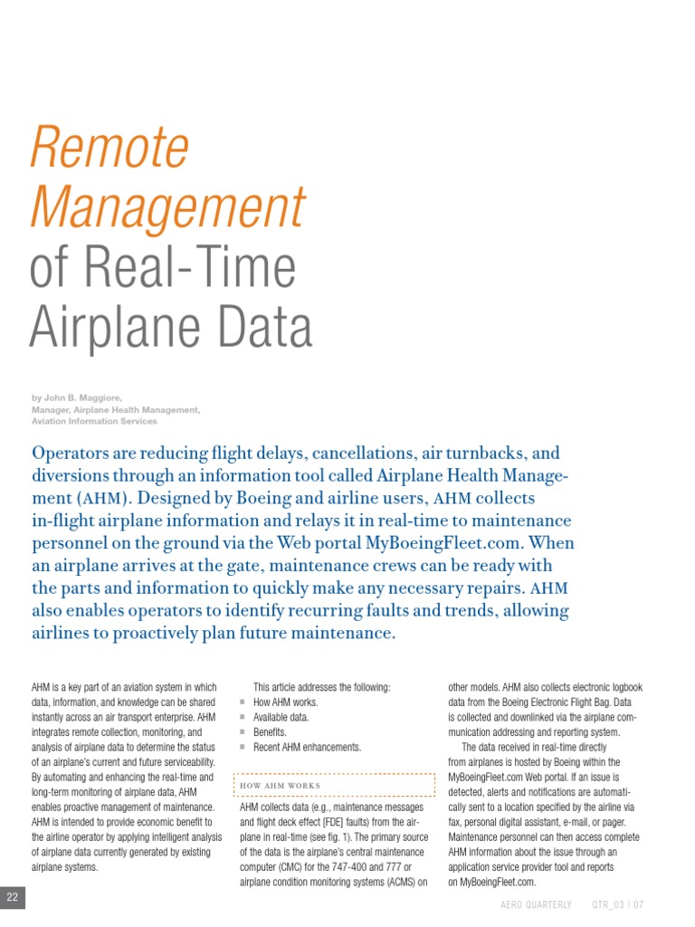 AERO Q307 Article4 | PDF | Airplane | Aviation