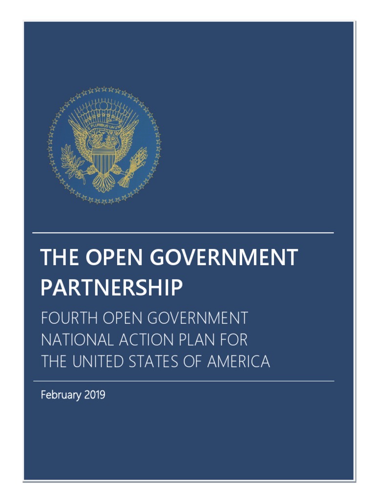 Fourth U.S. Open Government Action Plan | PDF | Governance | Privacy