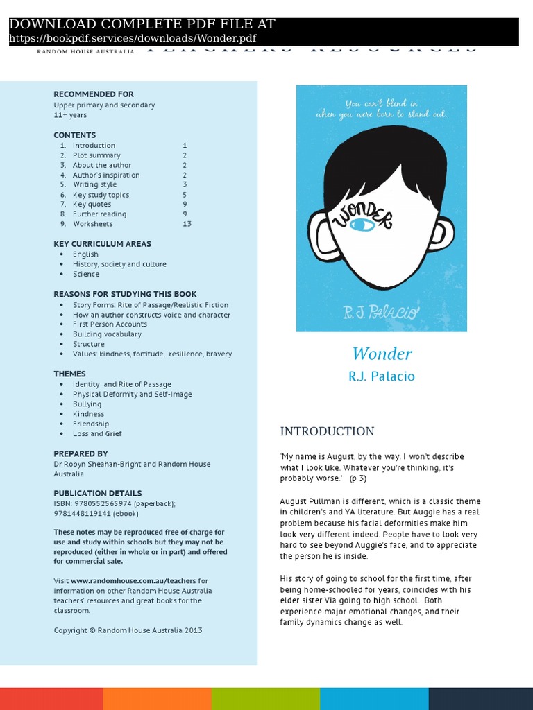 Wonder-Pdf 6198478 PDF | PDF