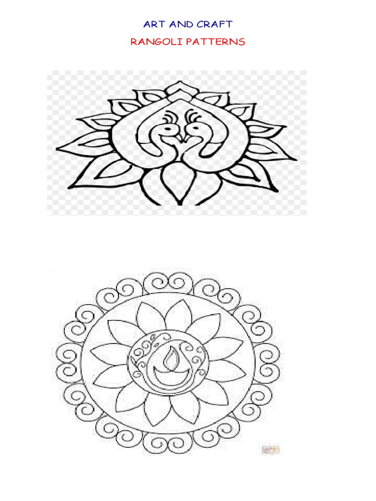 Rangoli Designs for Art Lovers | PDF