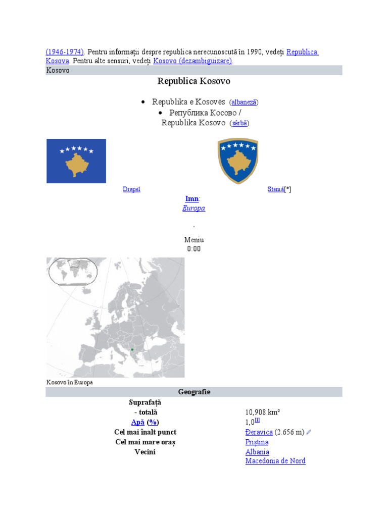 Kosovo | PDF