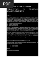 FRS Form 1 Notes | PDF | Ministry Of Jesus | Jewish Holidays