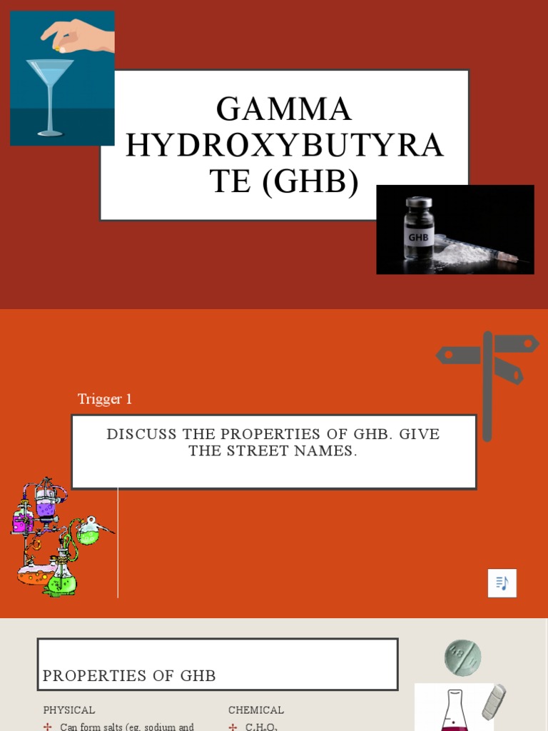 GHB Presentation | PDF | Substance Dependence | Drugs