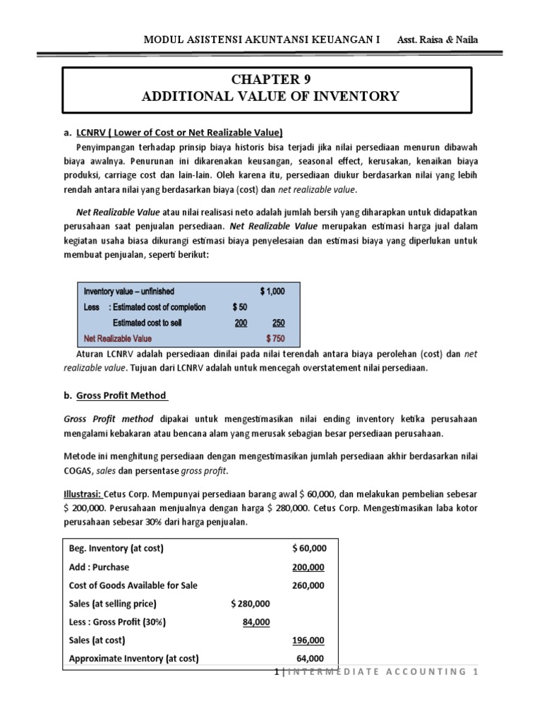 Chapter 9 - Inventory | PDF | Bisnis | Komputer