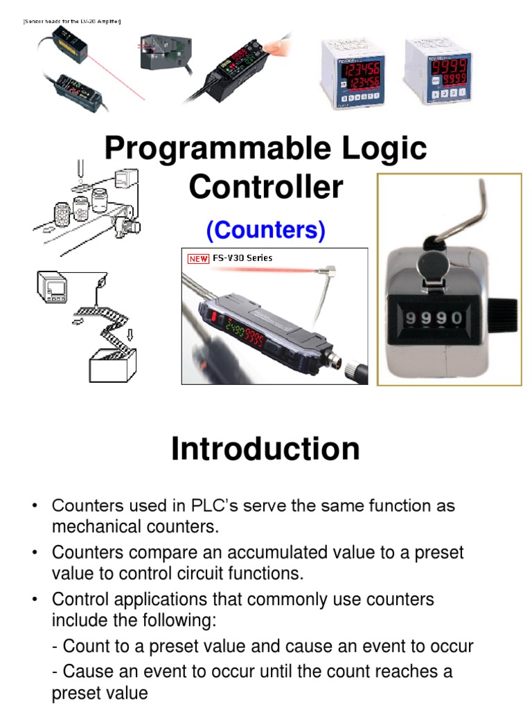 COUNTERS IN PLC - Portal PDF | PDF | Programmable Logic Controller | Input/Output