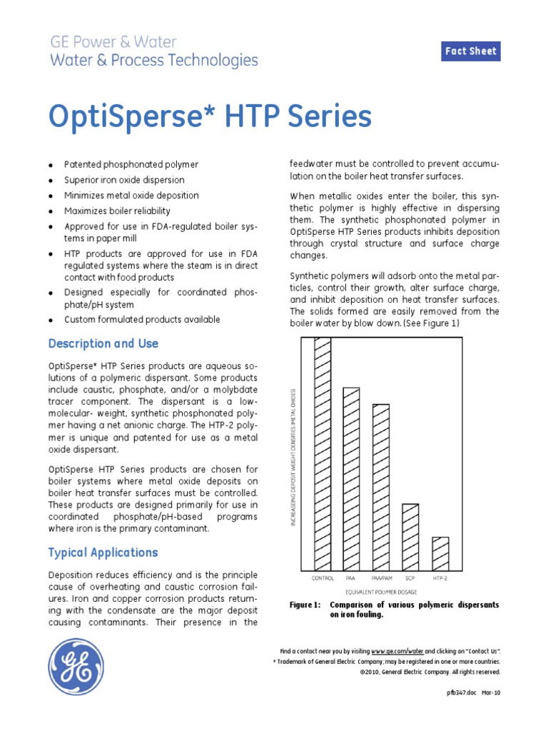 Optisperse HTP Series | Download Free PDF | Materials Science | Chemistry